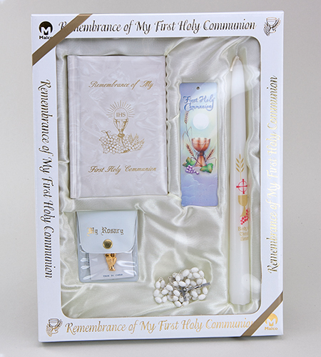 Marian Children's Mass Book First Communion Deluxe Presentation Set ...